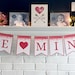 PRINTABLE be Mine Banner With Red Letter & Hearts - Etsy