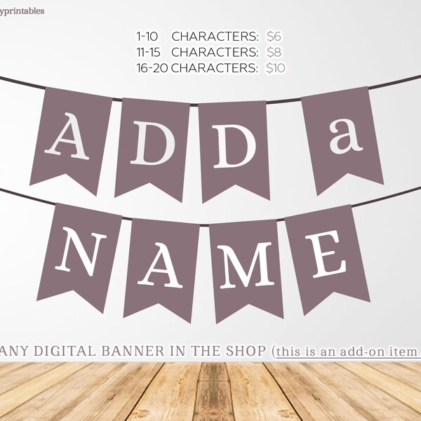 Custom Made Banner - Etsy