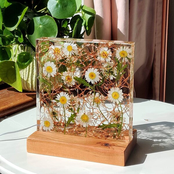 Flower Lamp - Etsy