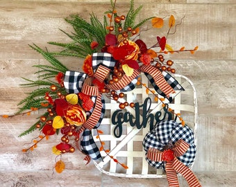 Fall wreaths - TheFancyFrontDoor