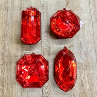 Red Gems - Etsy