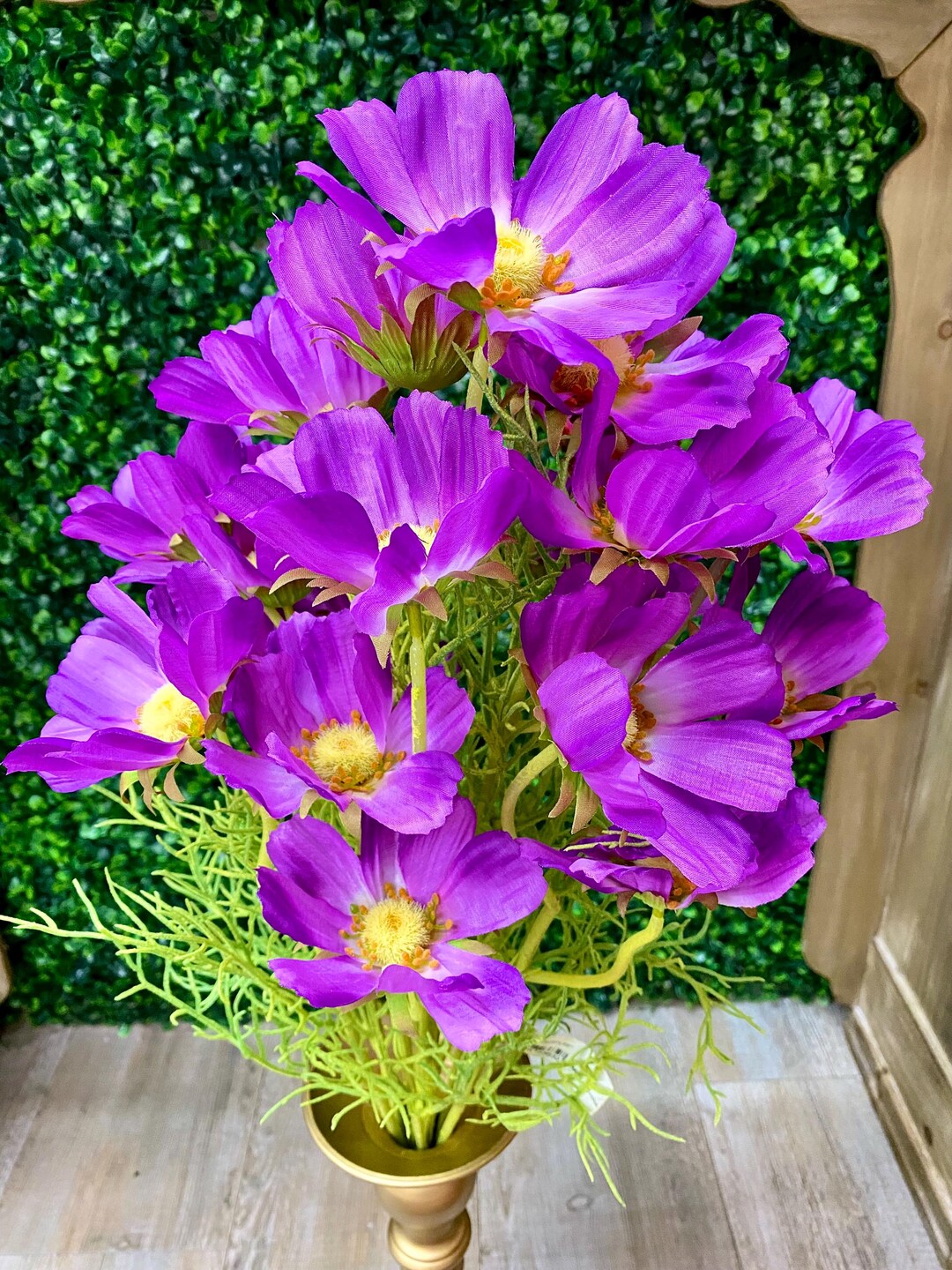 Purple Cosmos Bush - 22 Inch - Etsy