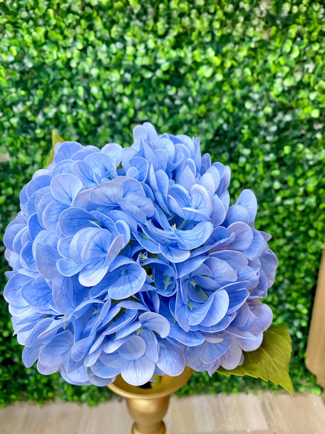 Light Blue Real Touch Hydrangea- 19 Inch - Etsy