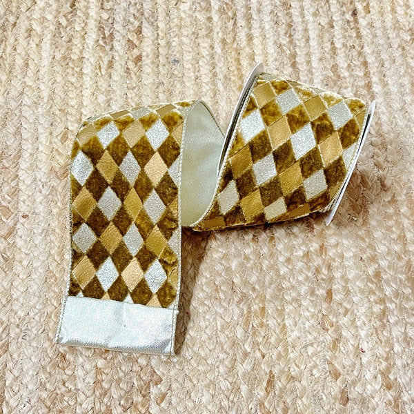 Harlequin Ribbon - Etsy
