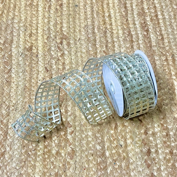 2.5 Platinum Ribbon - Etsy