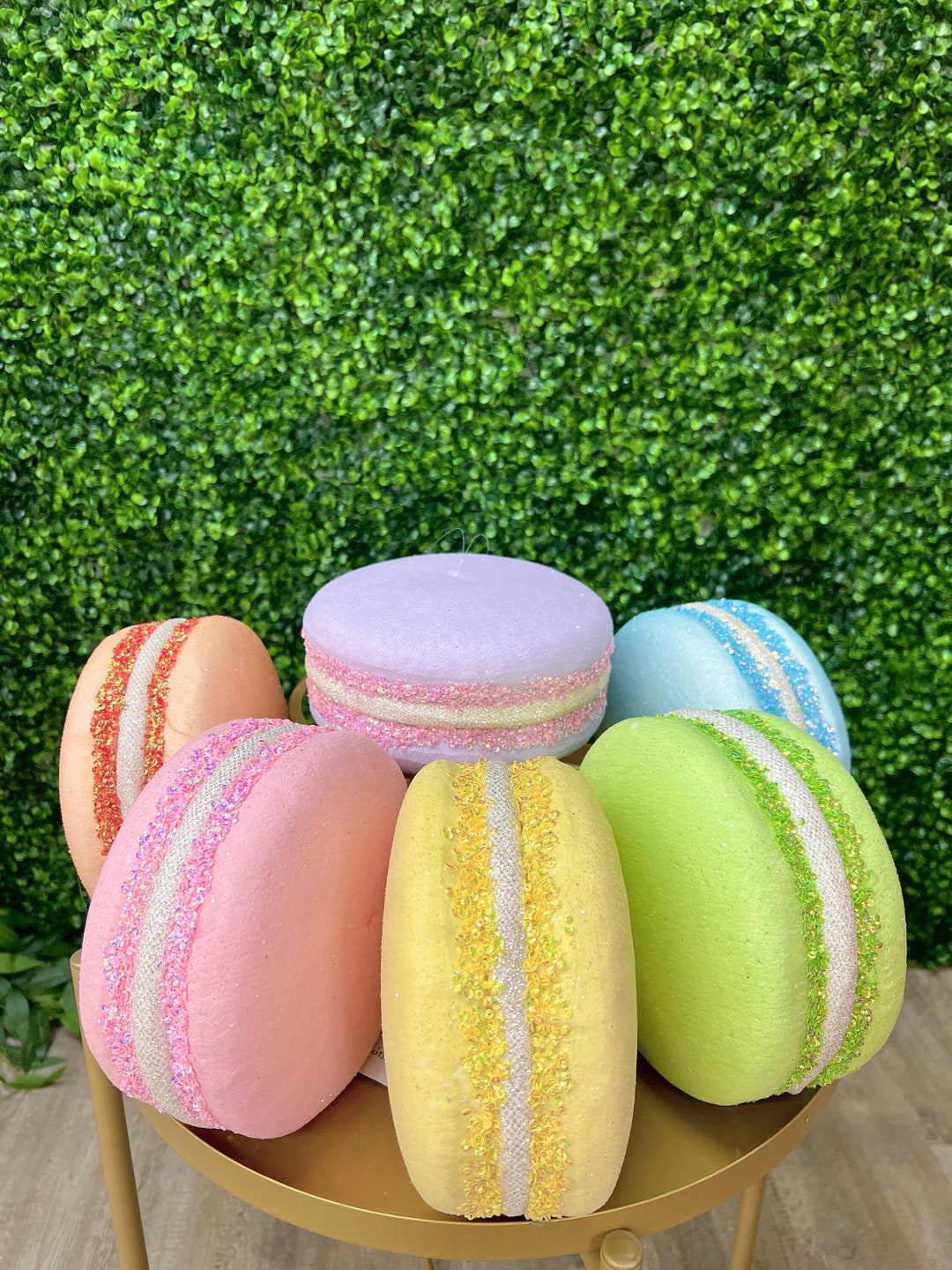 7 Inch Macarons Foam Macarons Wreath Attachment Oversized - Etsy