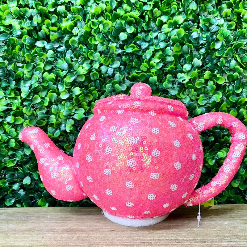 Pink Teapot - Etsy