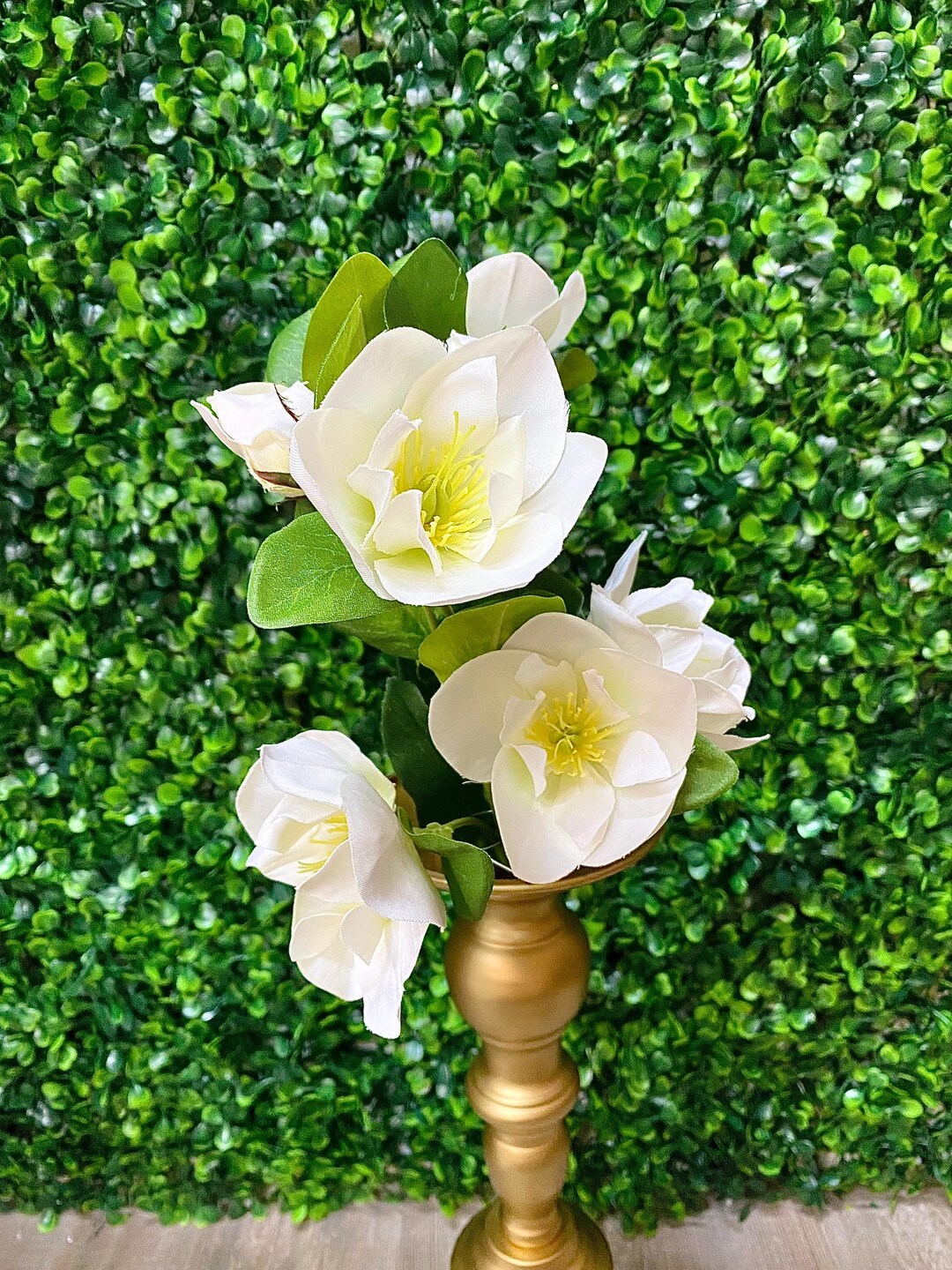 White Flower Bundle - 14 Inches - Etsy