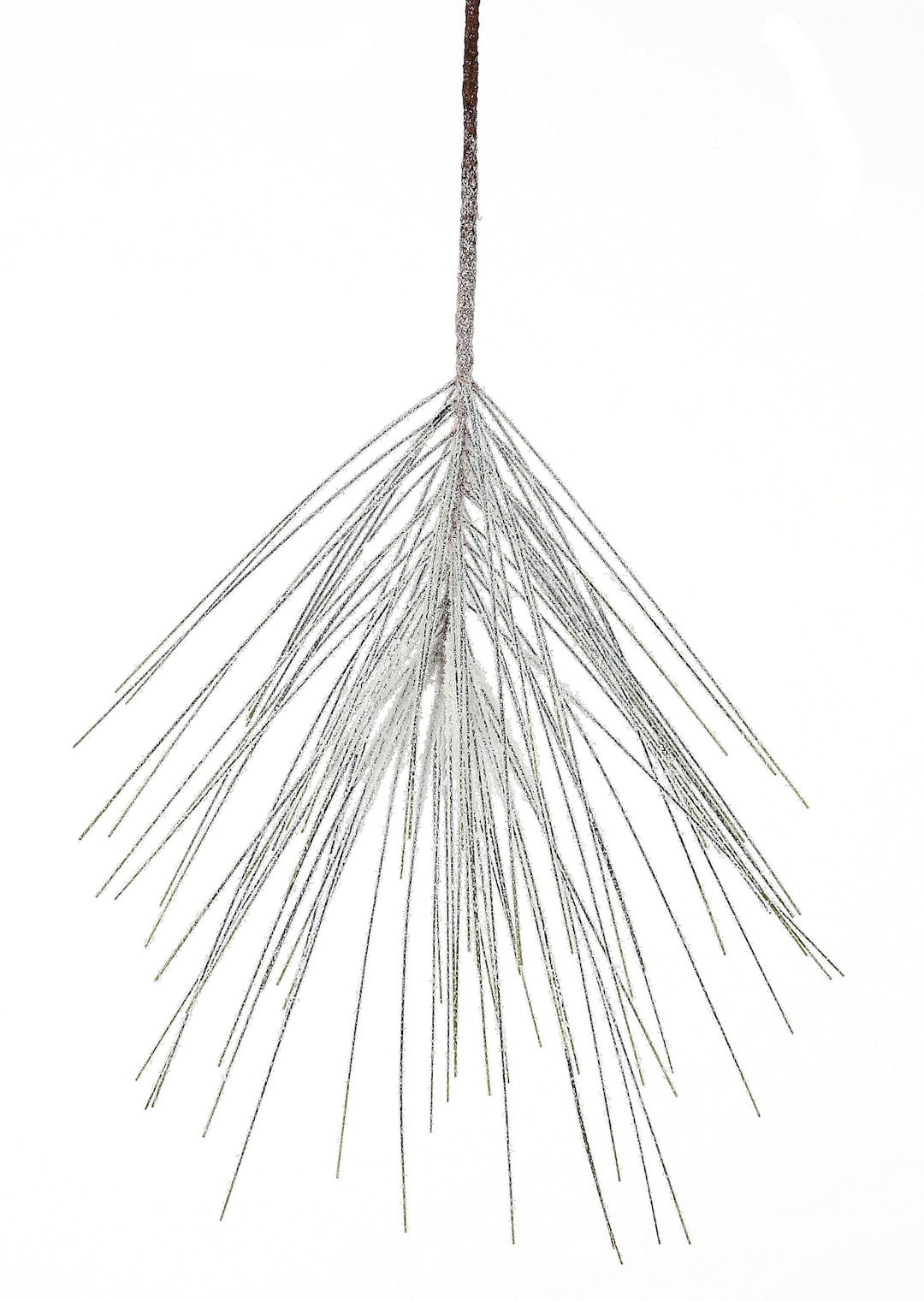 Snow Long Needle Pine Spray - Etsy