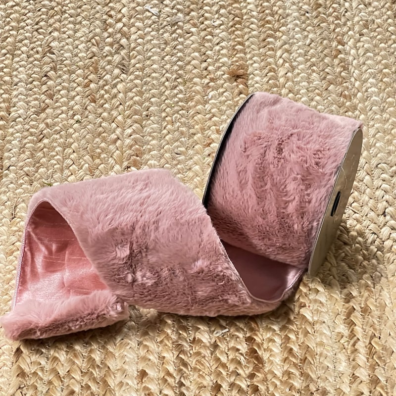 Pink Wired Ribbon - Etsy