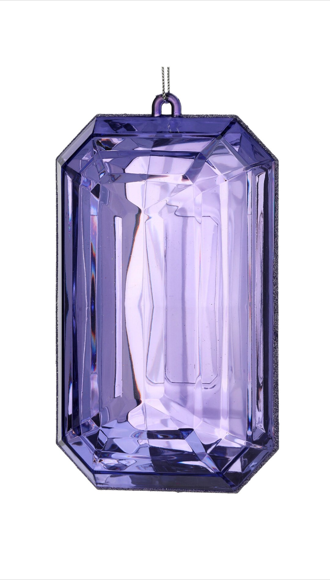 Acrylic Amethyst Gem Rectangle Cut Purple Jewel Ornament 9 - Etsy