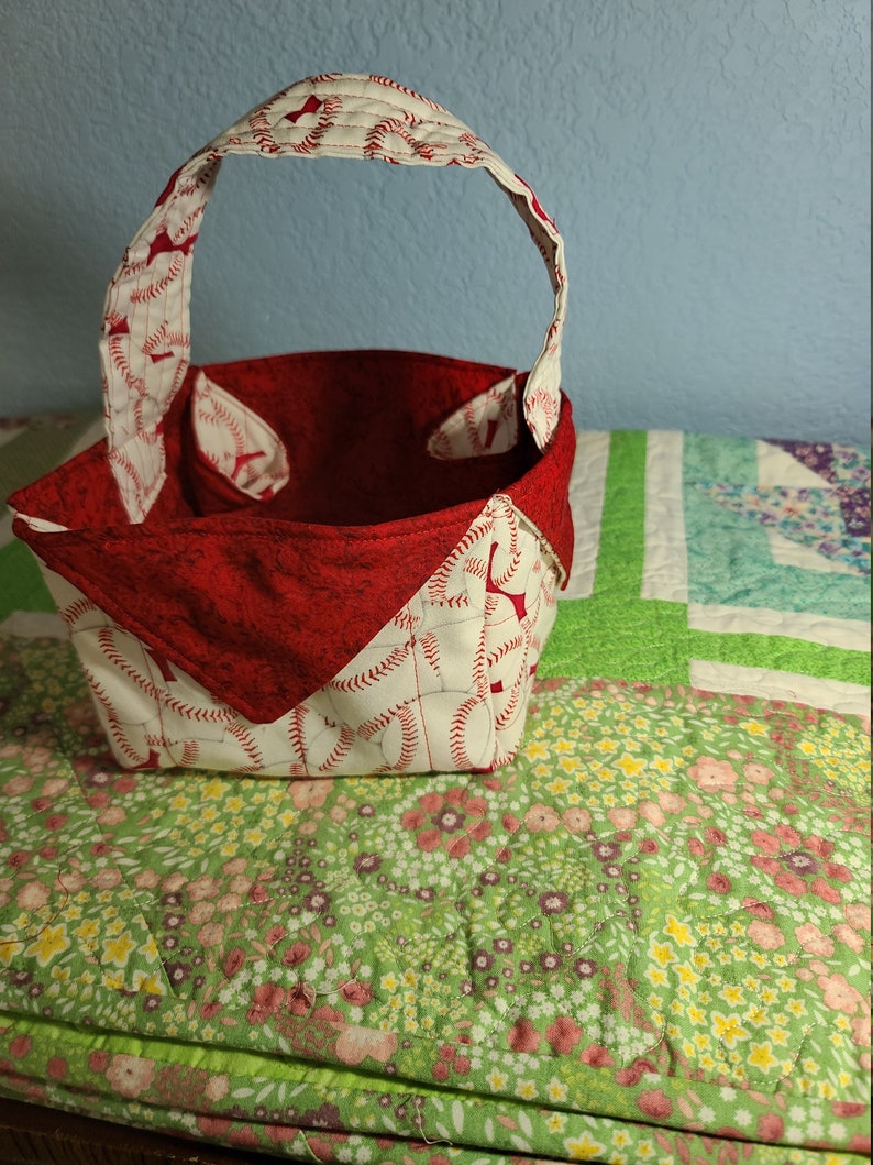 Baseball Basket for Easter or Anytime! - Etsy