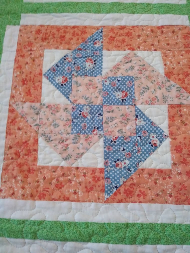 Handmade Twin Sized Beautiful Green Quilt Perfect for - Etsy