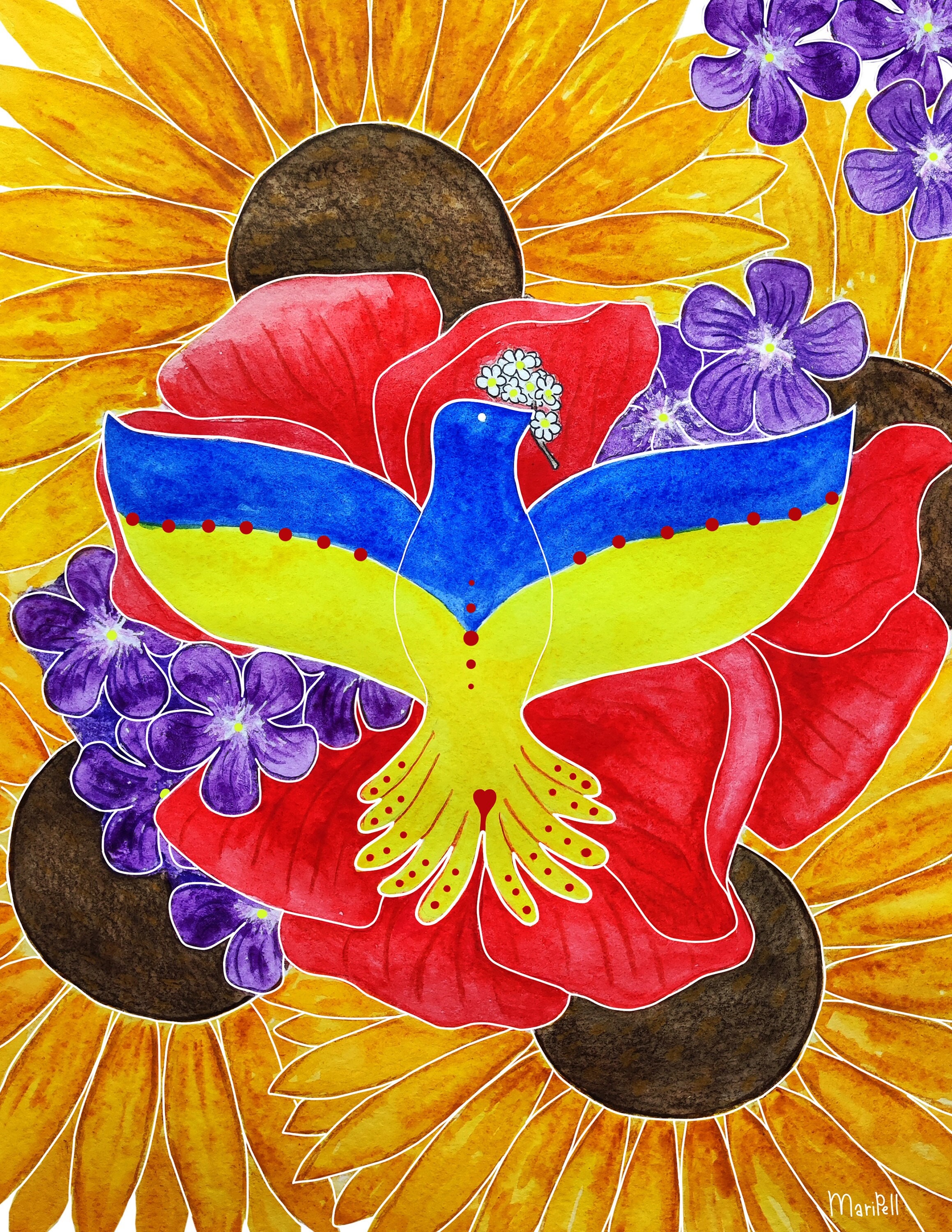 Prayer for Ukraine Art Print, Digital Download, Ukrainian Artist ...