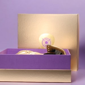 Omega Psi Phi Keepsake Boot Box: Gold & Purple Fraternity Gift - Etsy