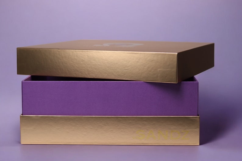 Omega Psi Phi Keepsake Boot Box: Gold & Purple Fraternity Gift - Etsy