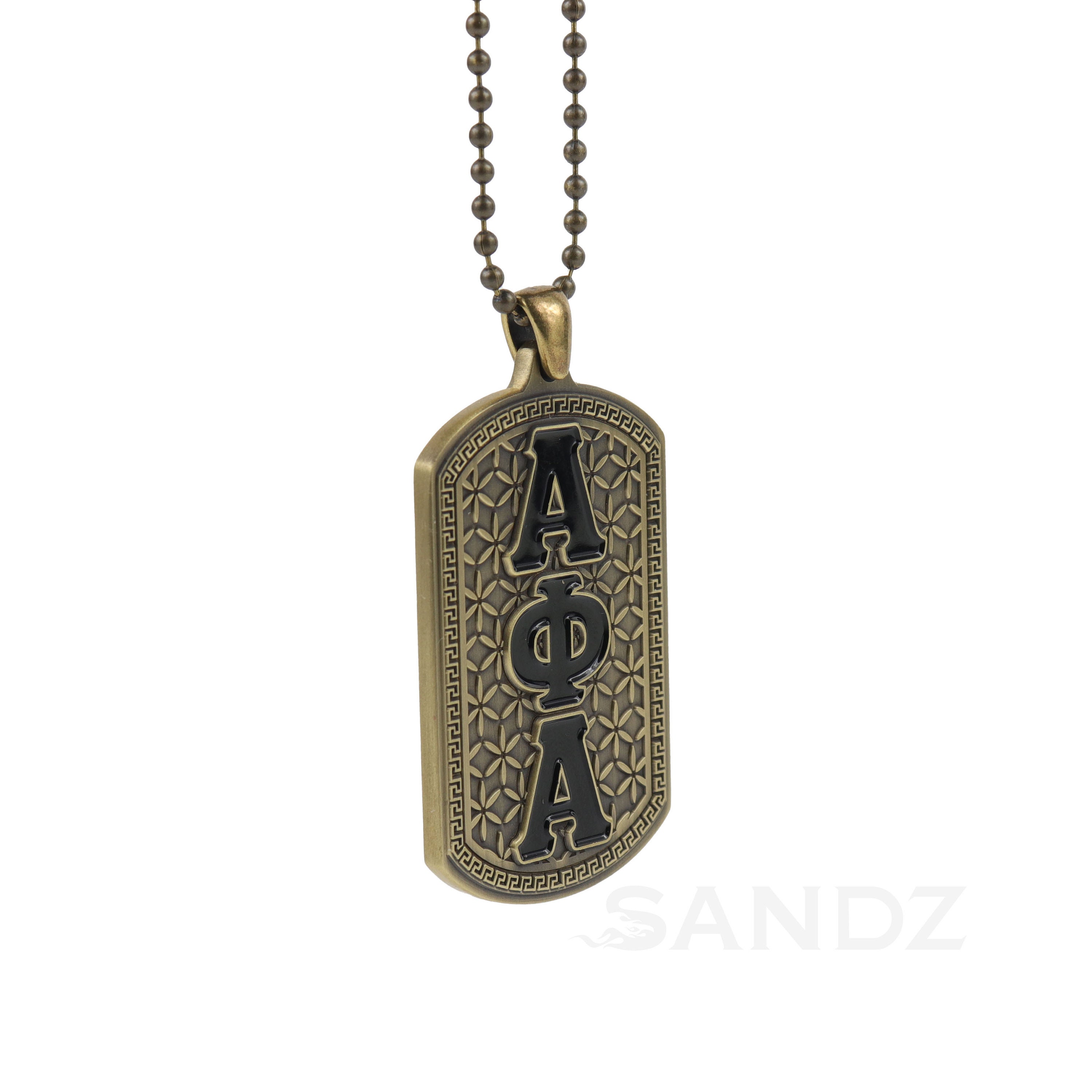 Alpha Phi Alpha Fraternity Fashion Dog Tag With Ball Chain - Etsy