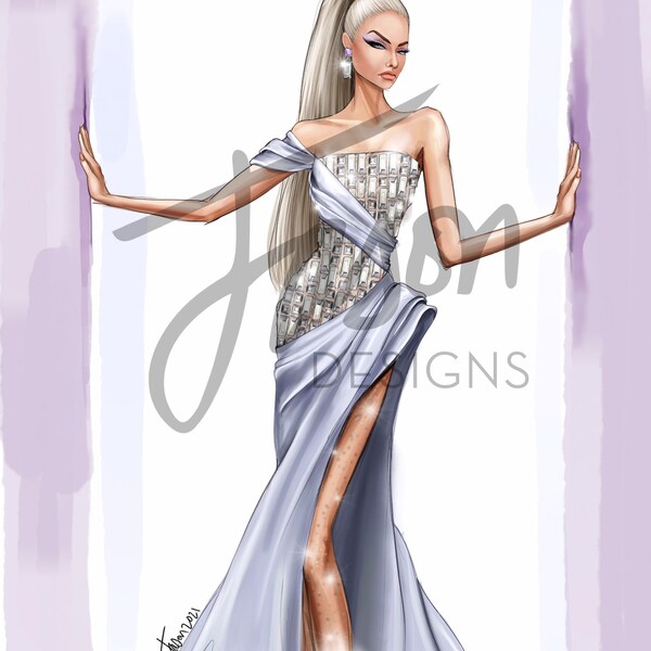 Fashion Illustration Artwork - Etsy