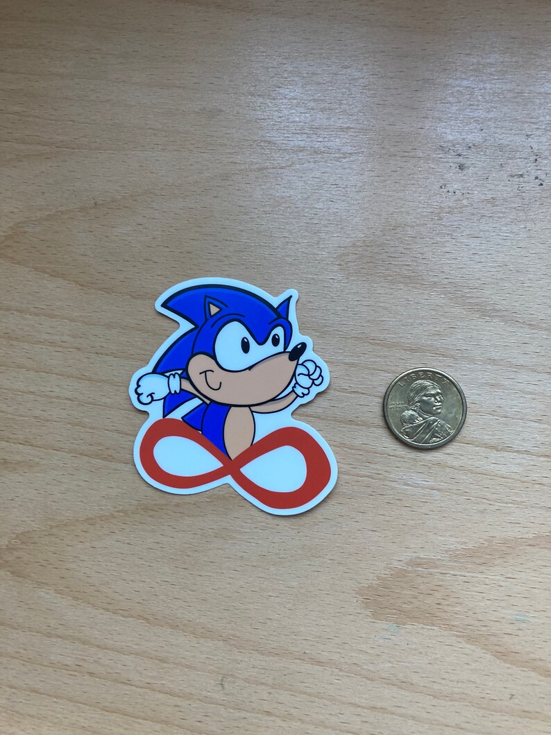 Sonic Sticker - Etsy