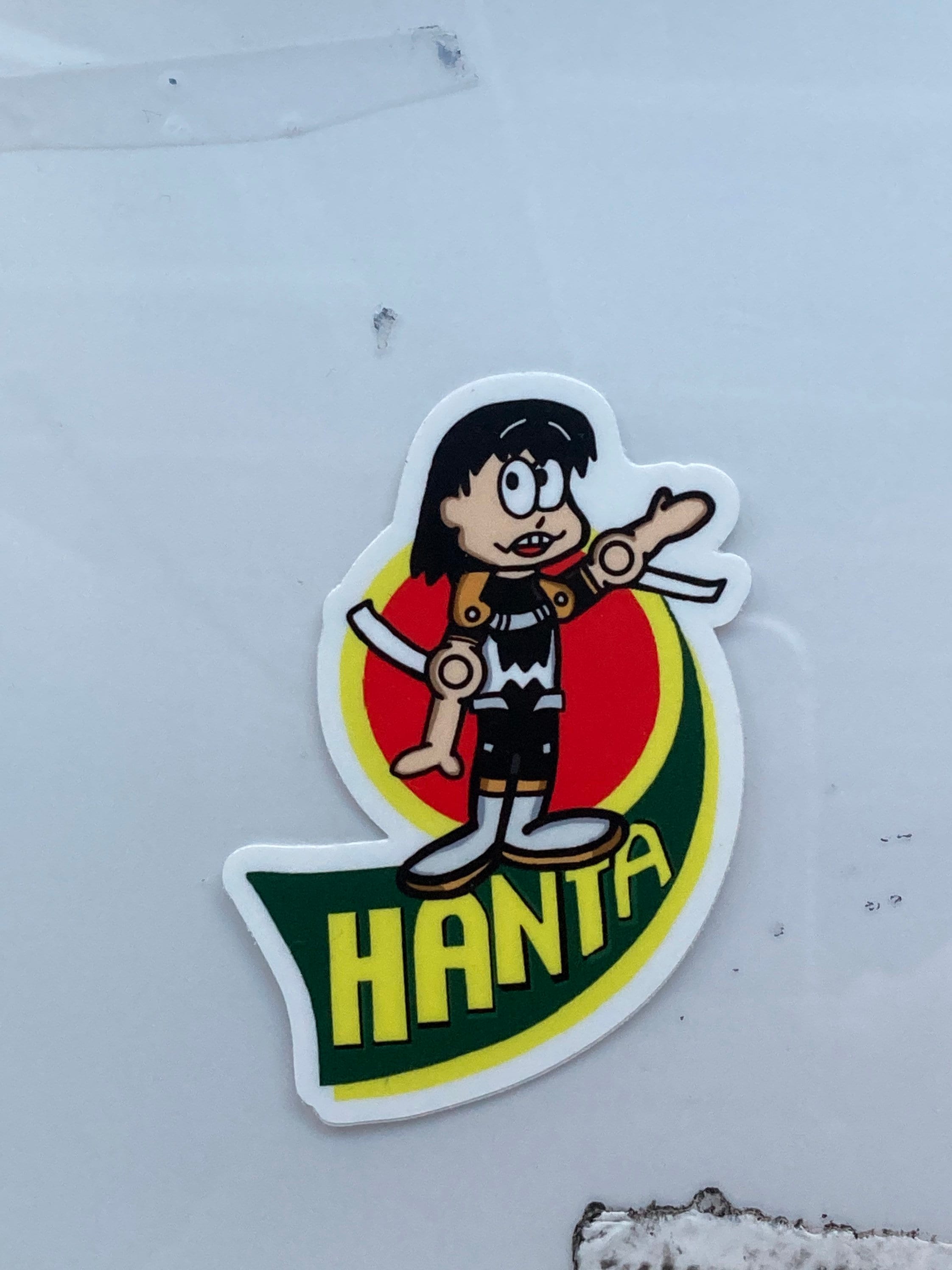 Hanta Duct Tape Logo Sticker - Etsy