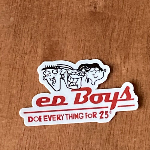 Ed Edd N Eddy Sticker Laptop Stickers Car Decals - Etsy