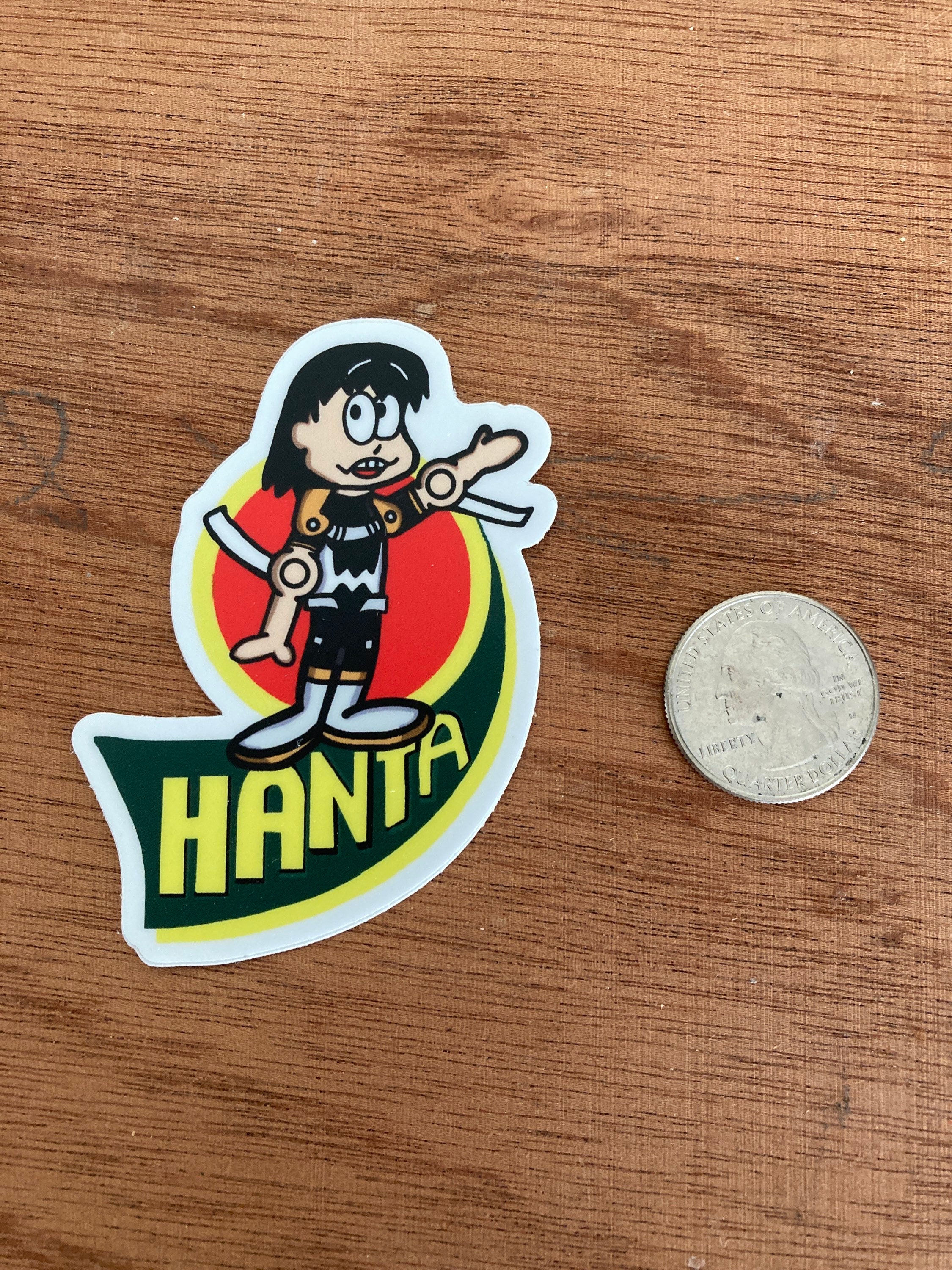 Hanta Duct Tape Logo Sticker - Etsy