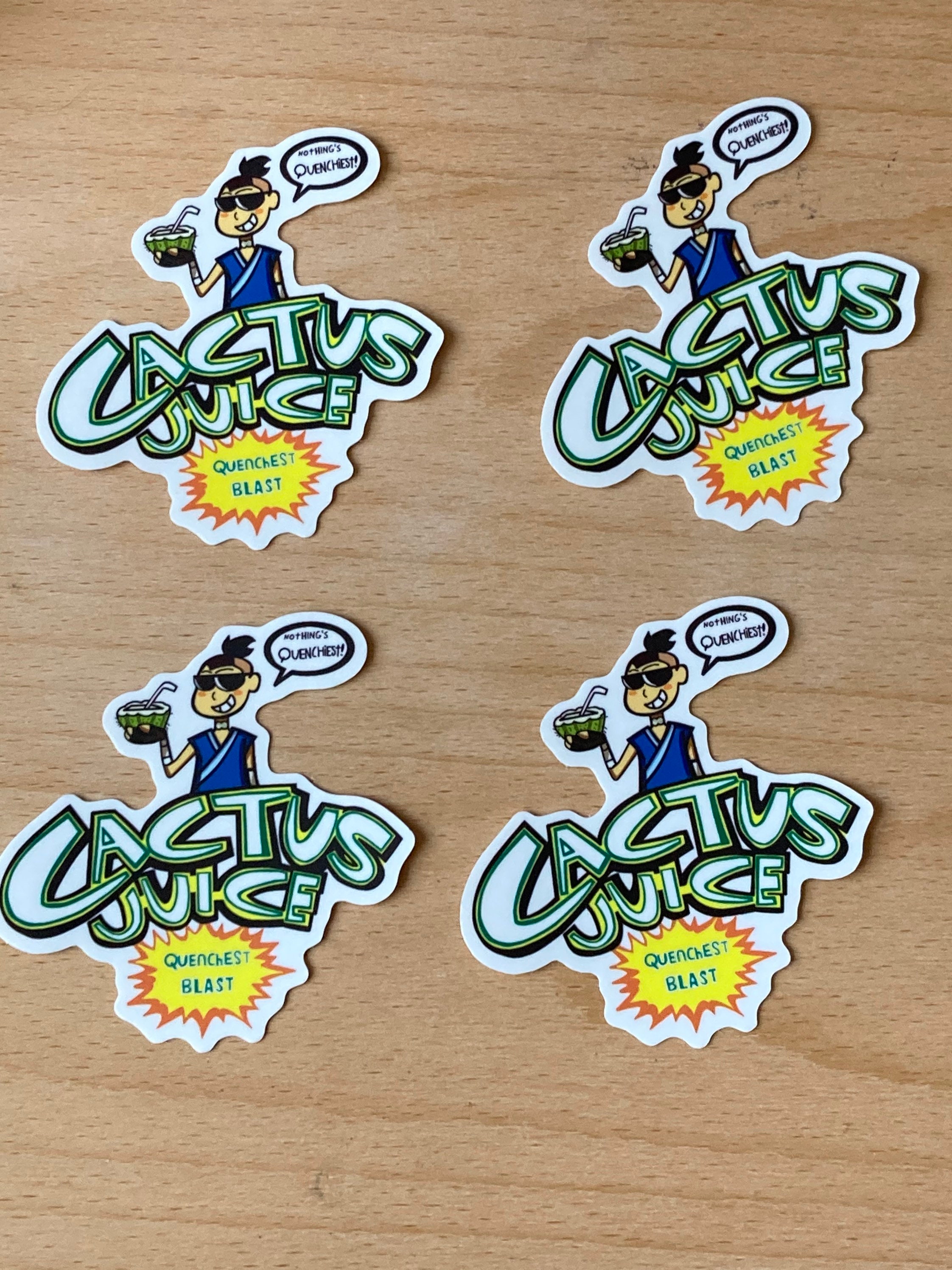 Cactus Juice Logo - Etsy