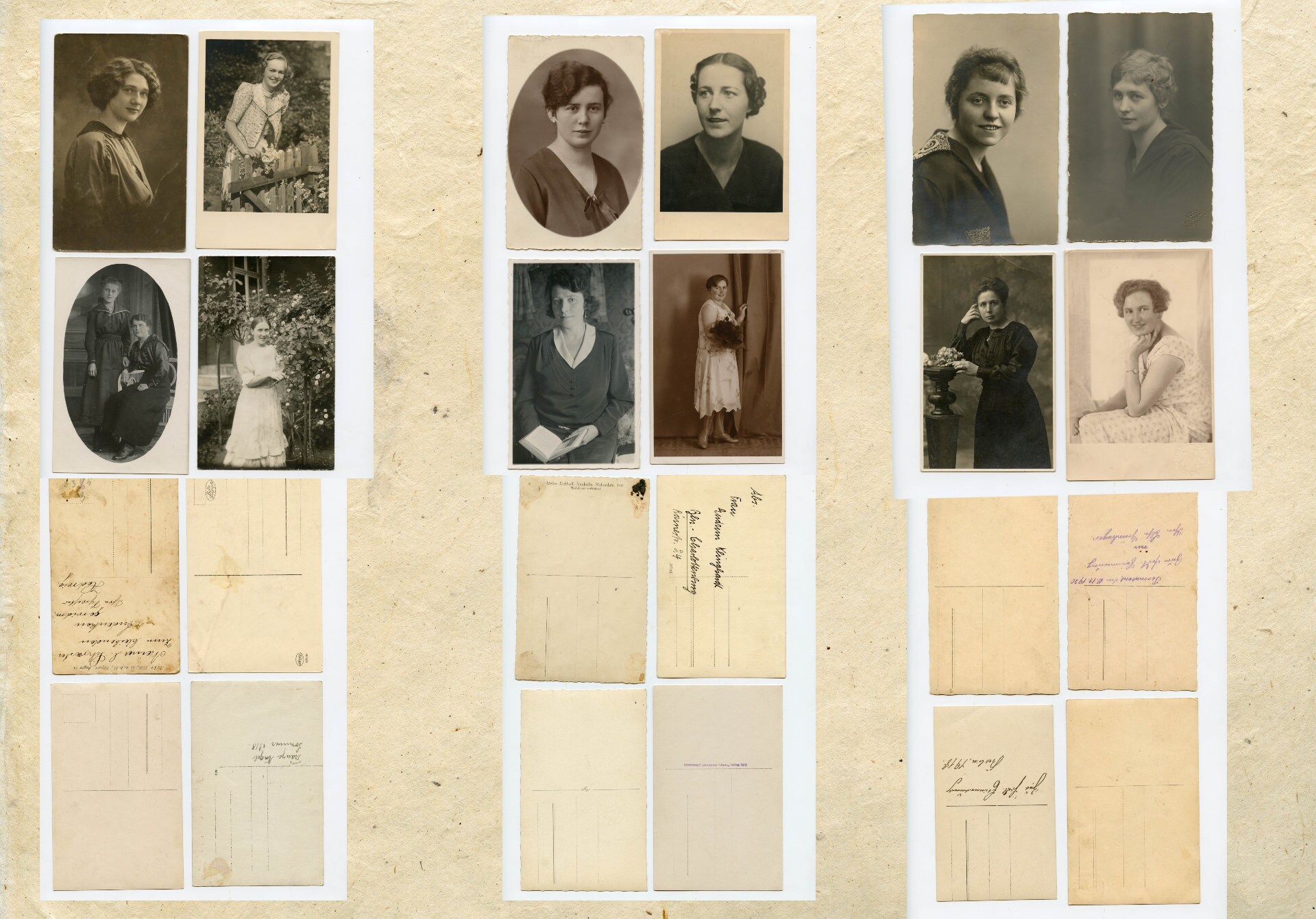 Junk Journaling Ephemera Digital Antique Portraits Junk - Etsy