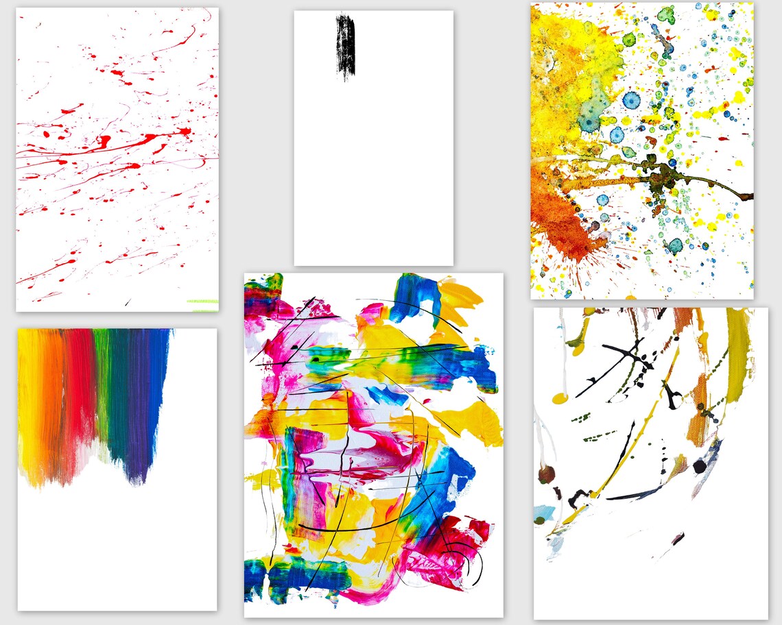 15 Paint Splatter PNG Paint Splashes Clipart Splash of Color - Etsy