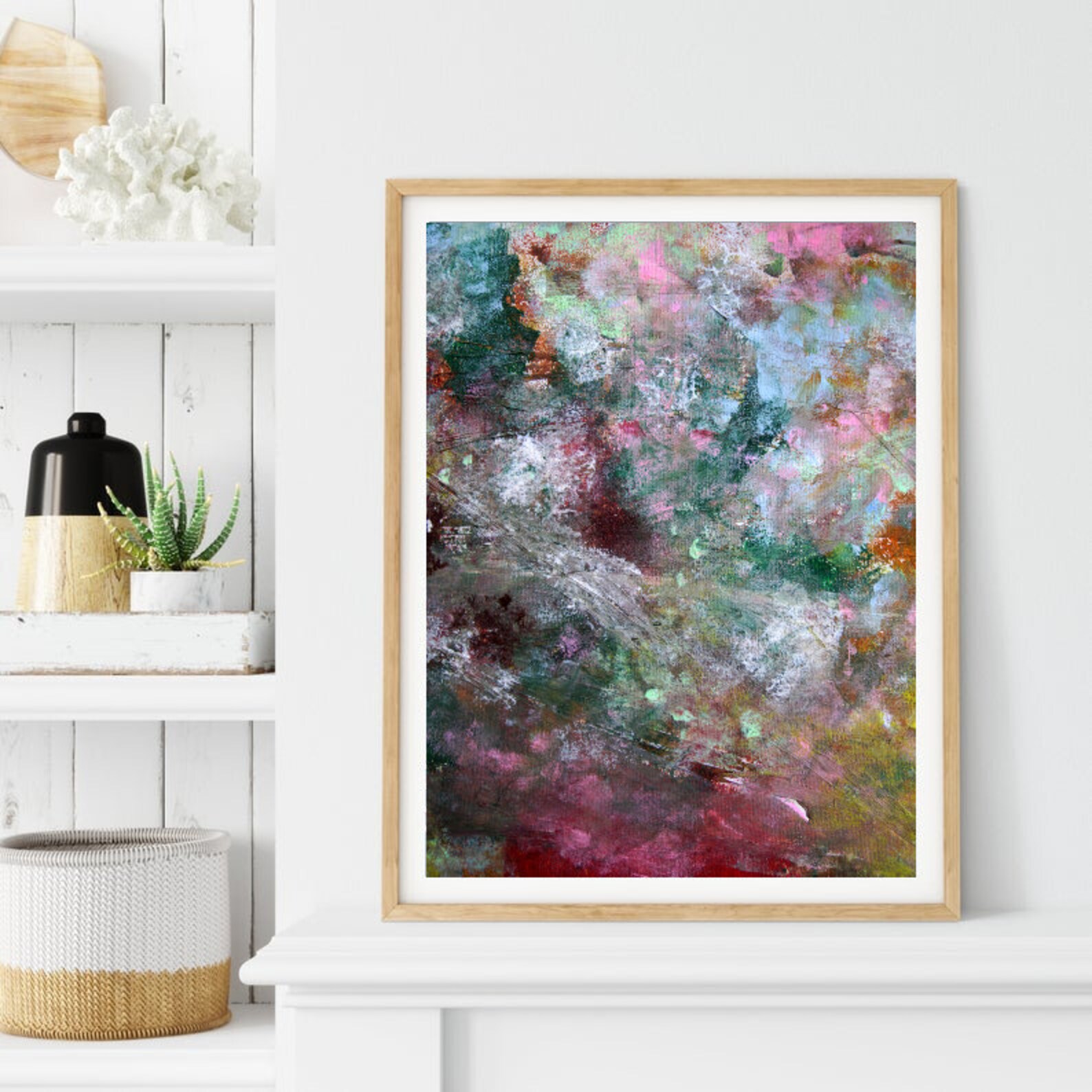 Wal Art Print Abstract Painting Print Wall Decor Modern Art - Etsy