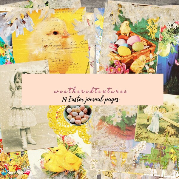 Easter Scrapbook Pages - Etsy