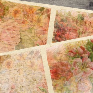 Printable Junk Journal Kit, Digital Download, 15 Sheets Paper Pack ...