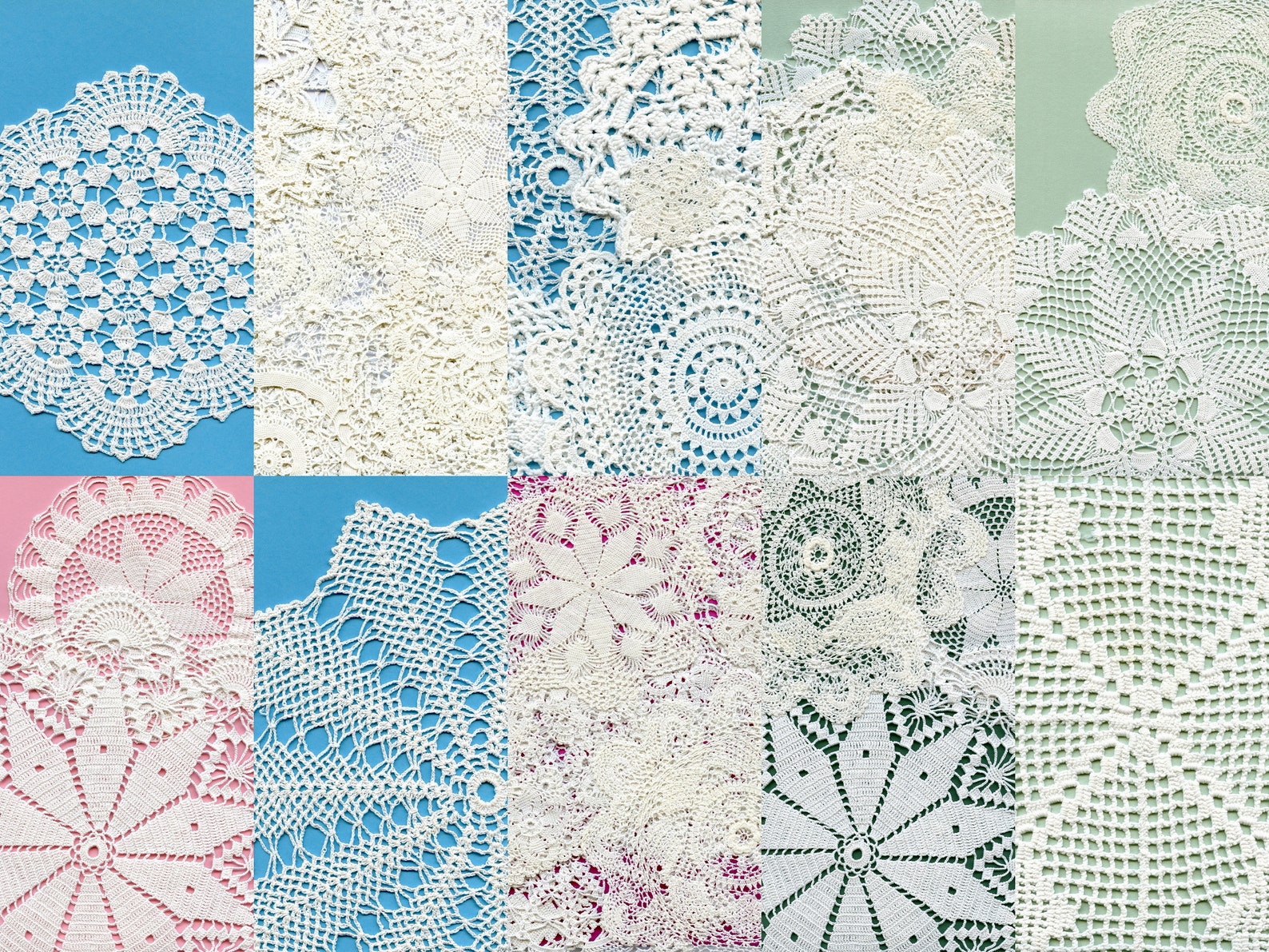 Lace Digital Printable Kit Printable Lace Paper Boho Paper - Etsy