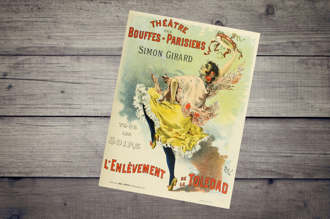 Printable Vintage French Posters Instant Digital Download - Etsy