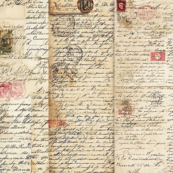 Antique Handwritten Letters - Etsy