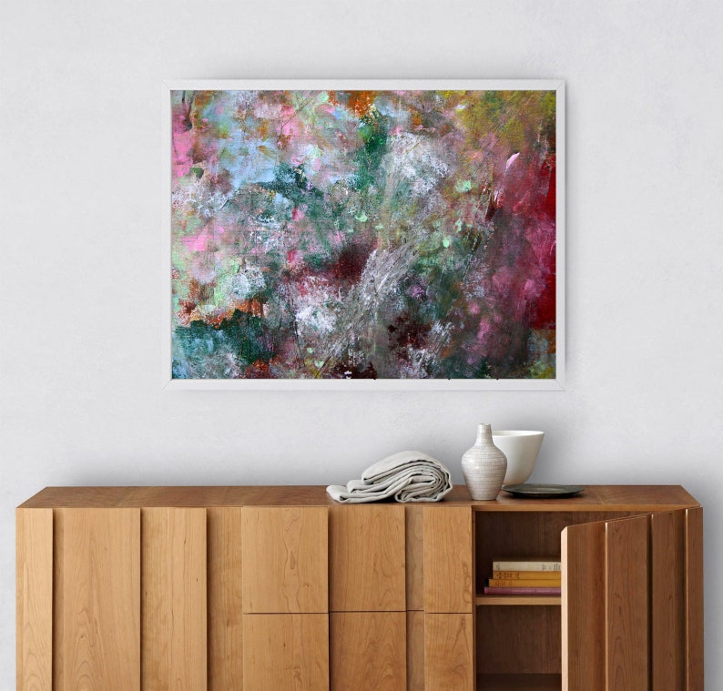 Wal Art Print Abstract Painting Print Wall Decor Modern Art - Etsy