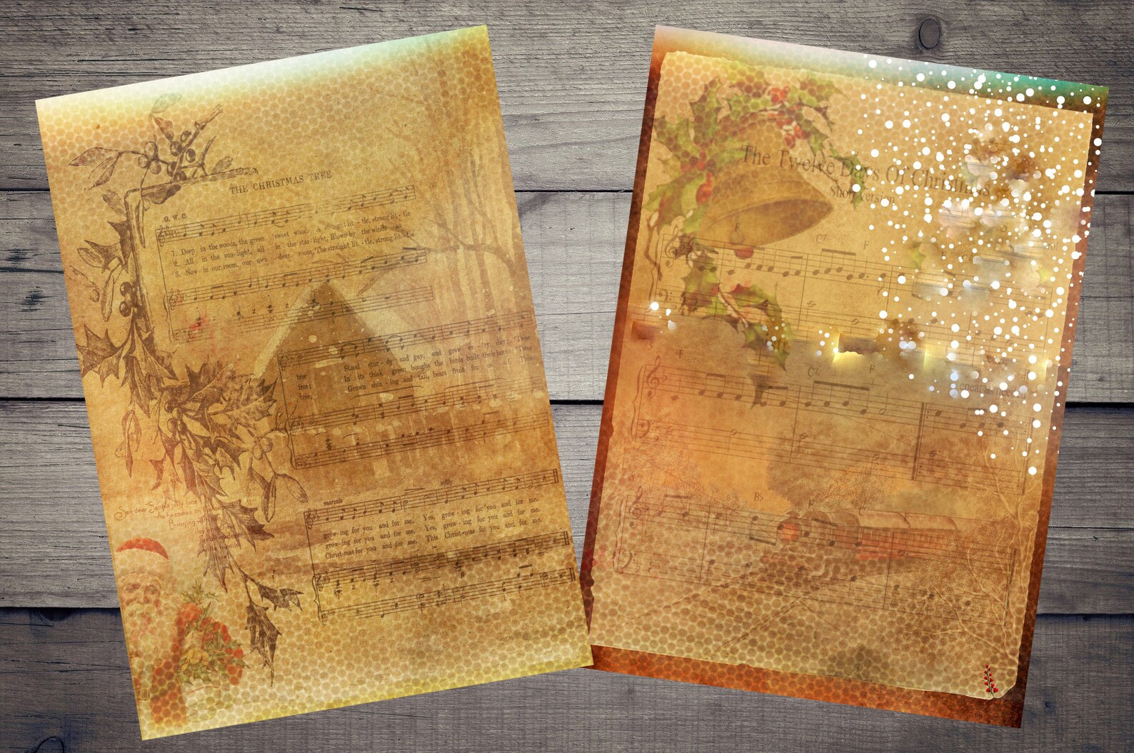 Christmas Journal Pages Printable Christmas Pages Digital - Etsy