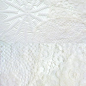 Lace Digital Paper,lace Digita Lace Digital, Printable Kit, Lace Paper ...
