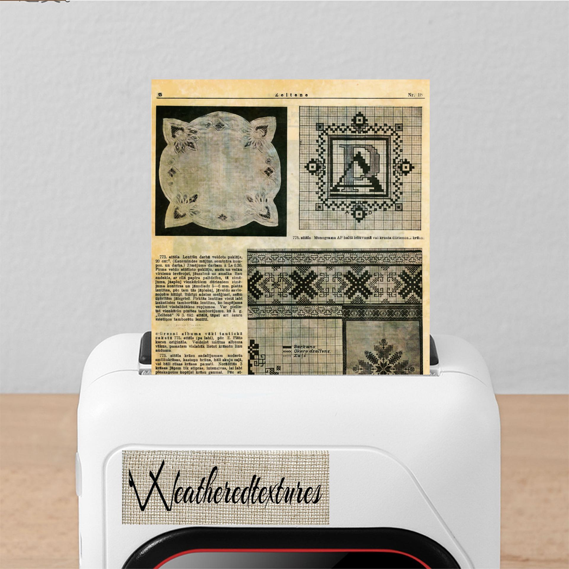 Vintage Newspaper Ephemera: Printable Collage Sheets (digital Download ...