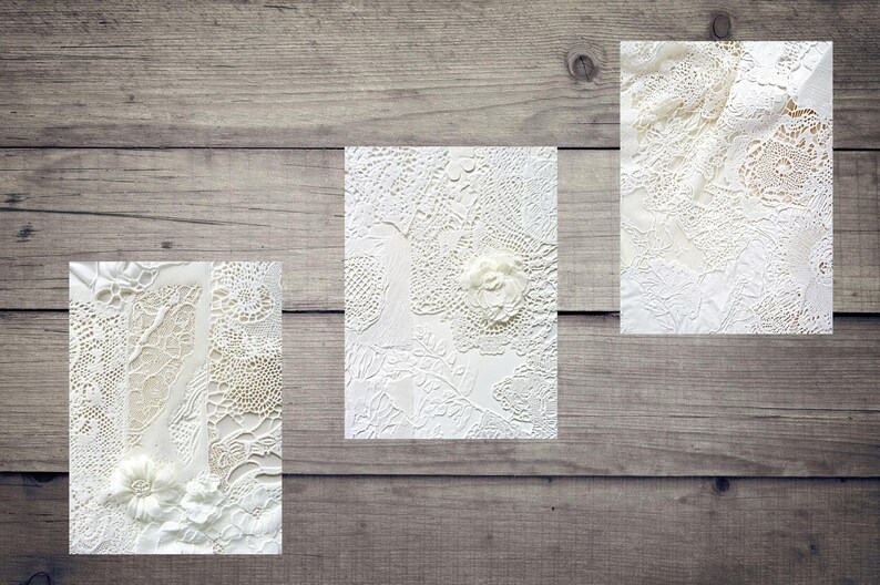 Vintage Lace Digital Paper: Shabby Chic Scrapbook Backgrounds (8.5x11in ...