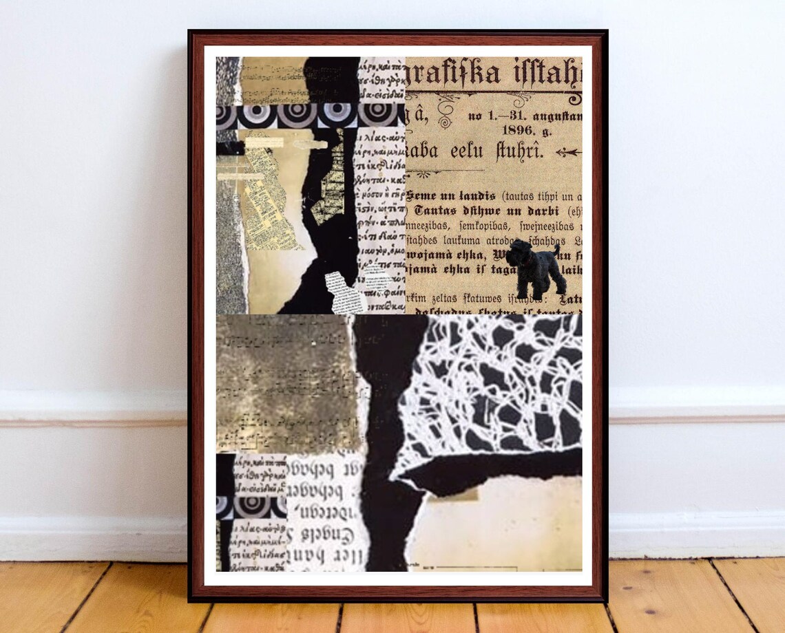 Mixed Media Art Print Abstract Art Print Digital Download - Etsy