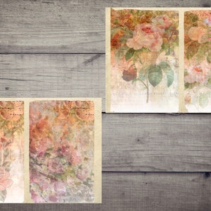 Printable Junk Journal Kit, Digital Download, 15 Sheets Paper Pack ...