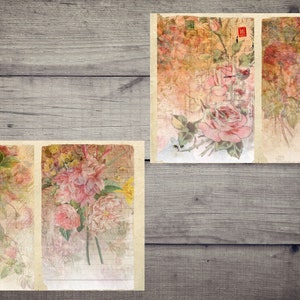 Printable Junk Journal Kit, Digital Download, 15 Sheets Paper Pack ...