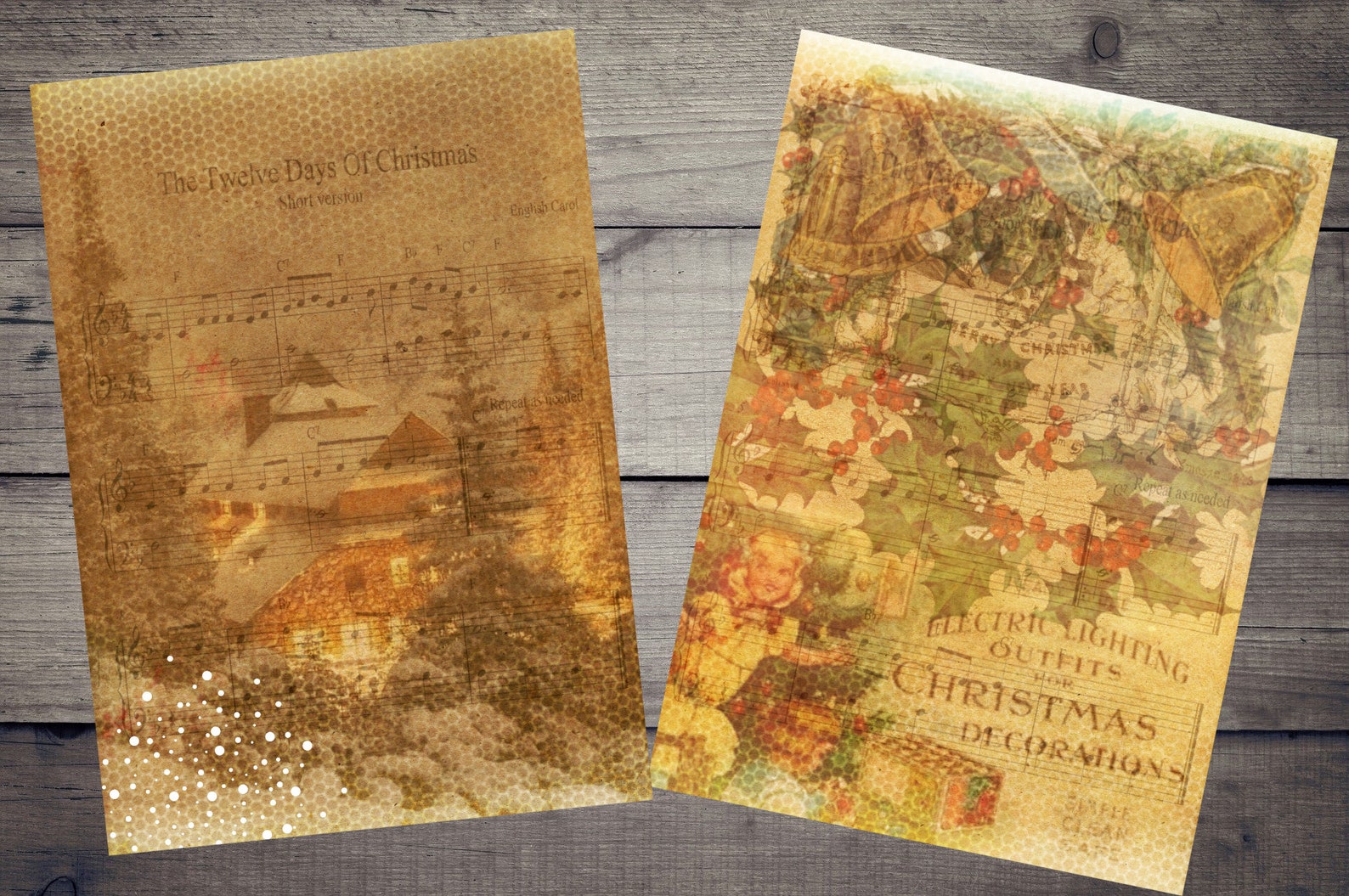 Christmas Journal Pages Printable Christmas Pages Digital - Etsy