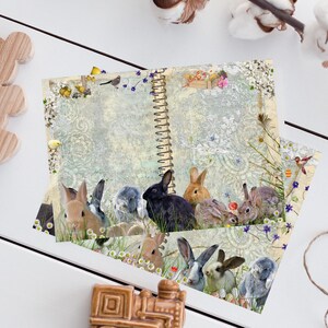 Easter Journal Pages, 10 Easter Journal Backgrounds, Easter Collage ...