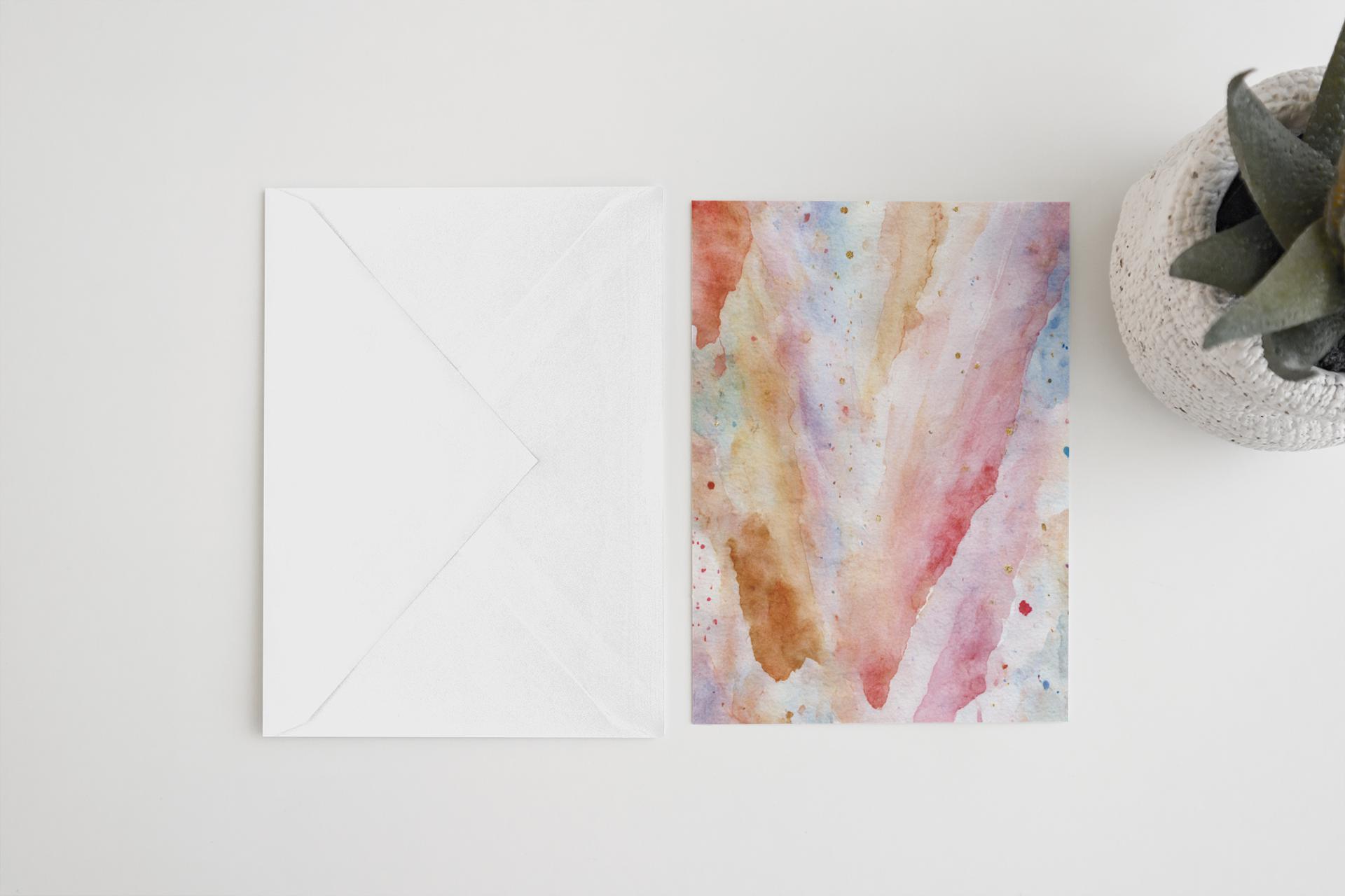Hand-painted Watercolor Digital Paper Set: Scrapbook Backgrounds ...
