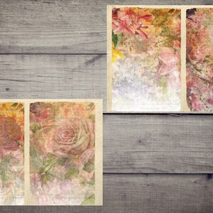 Printable Junk Journal Kit, Digital Download, 15 Sheets Paper Pack ...