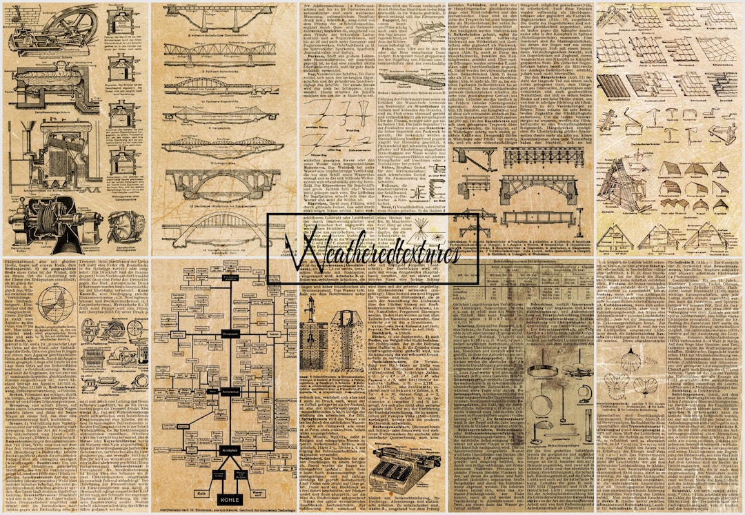 Vintage Dictionary Journal Pages, Printable Paper, Junk Journal ...