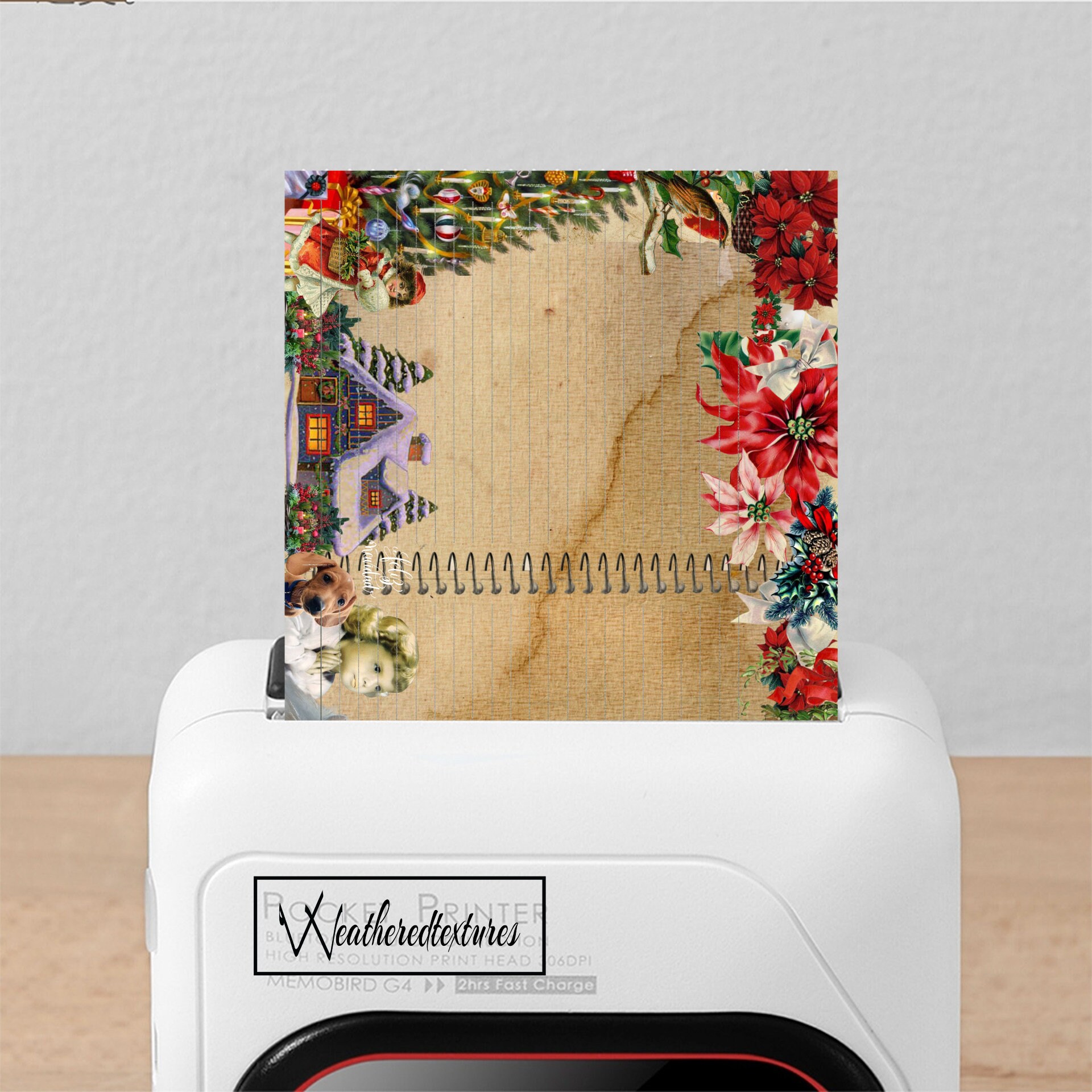 Christmas Journal Pages 10 Printable Christmas Pages Kit 29 - Etsy