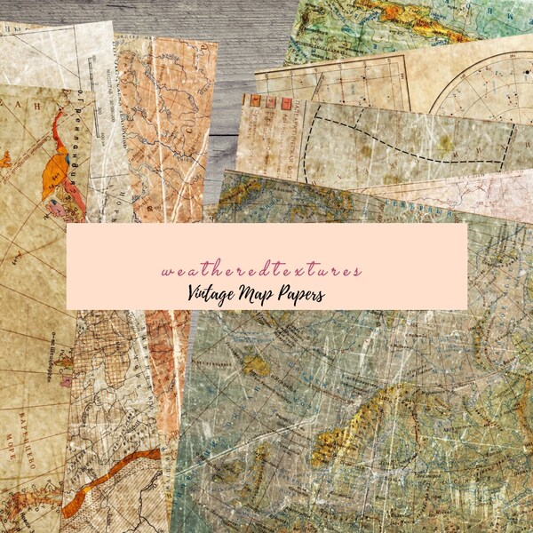 World Map Journal - Etsy